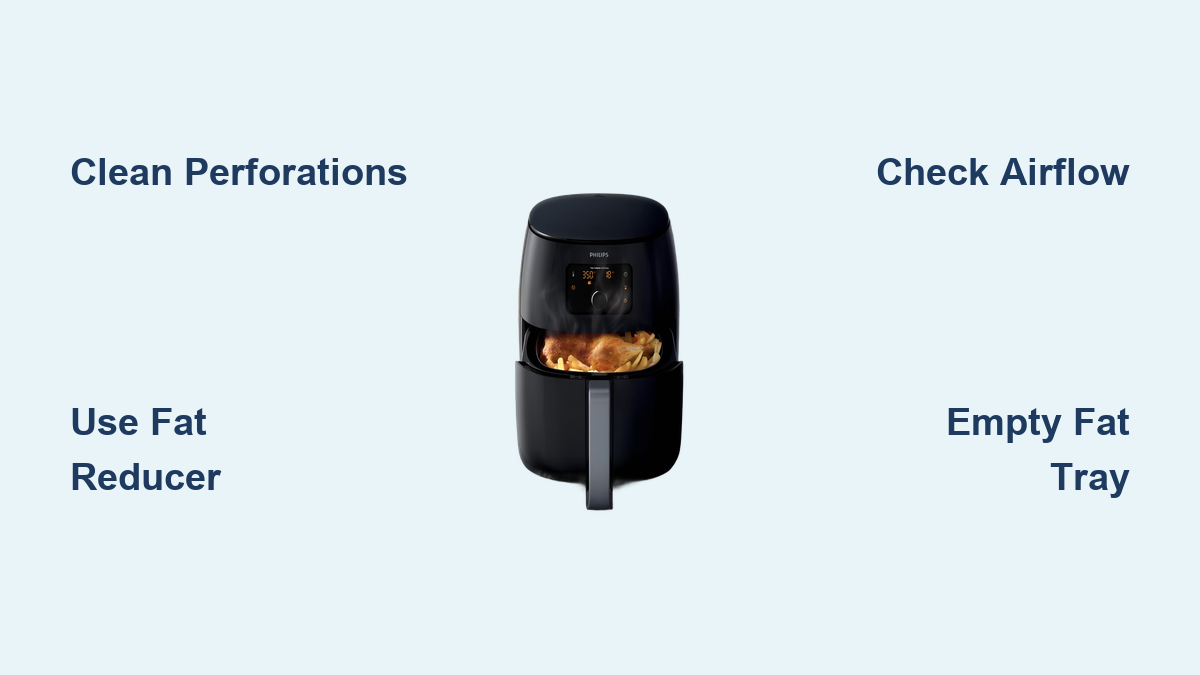 Philips Air Fryer Fat Removal Tips